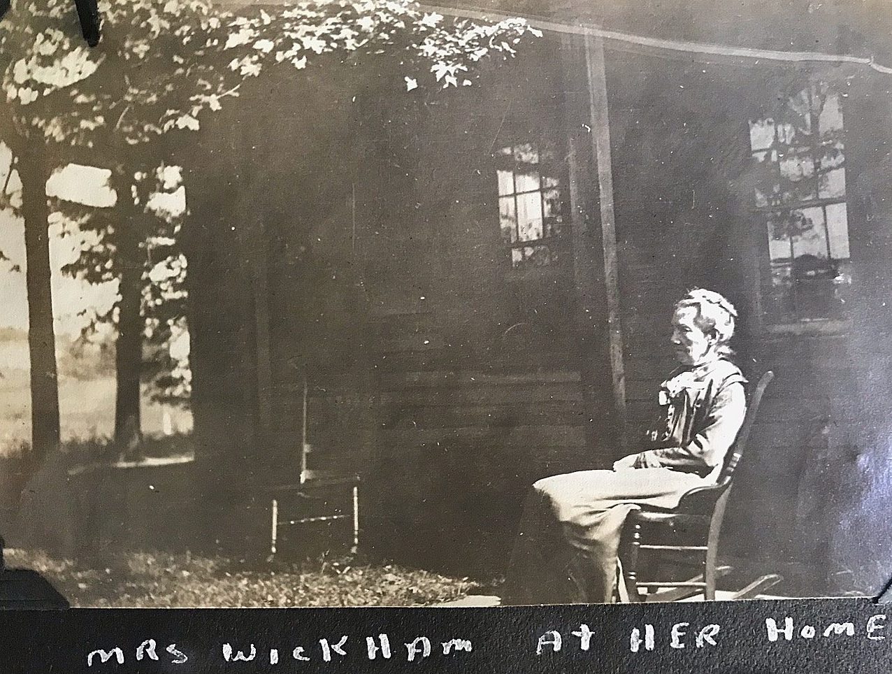 Mrs. Wickham at her Home – Big Old Family Hug